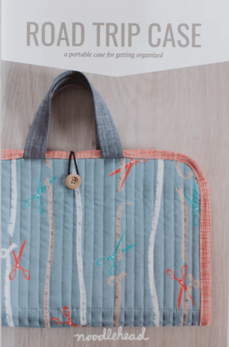 Road Trip Case by Noodlehead (Printed Paper Pattern) - Emmaline Bags Inc.