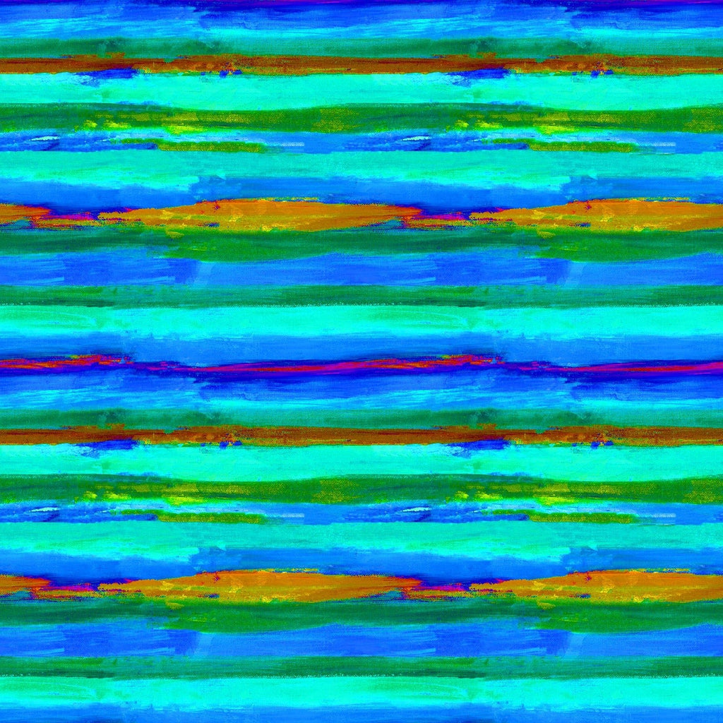 Aqua • Forage & Fodder by Northcott Studio (1/4 yard) - Emmaline Bags Inc.