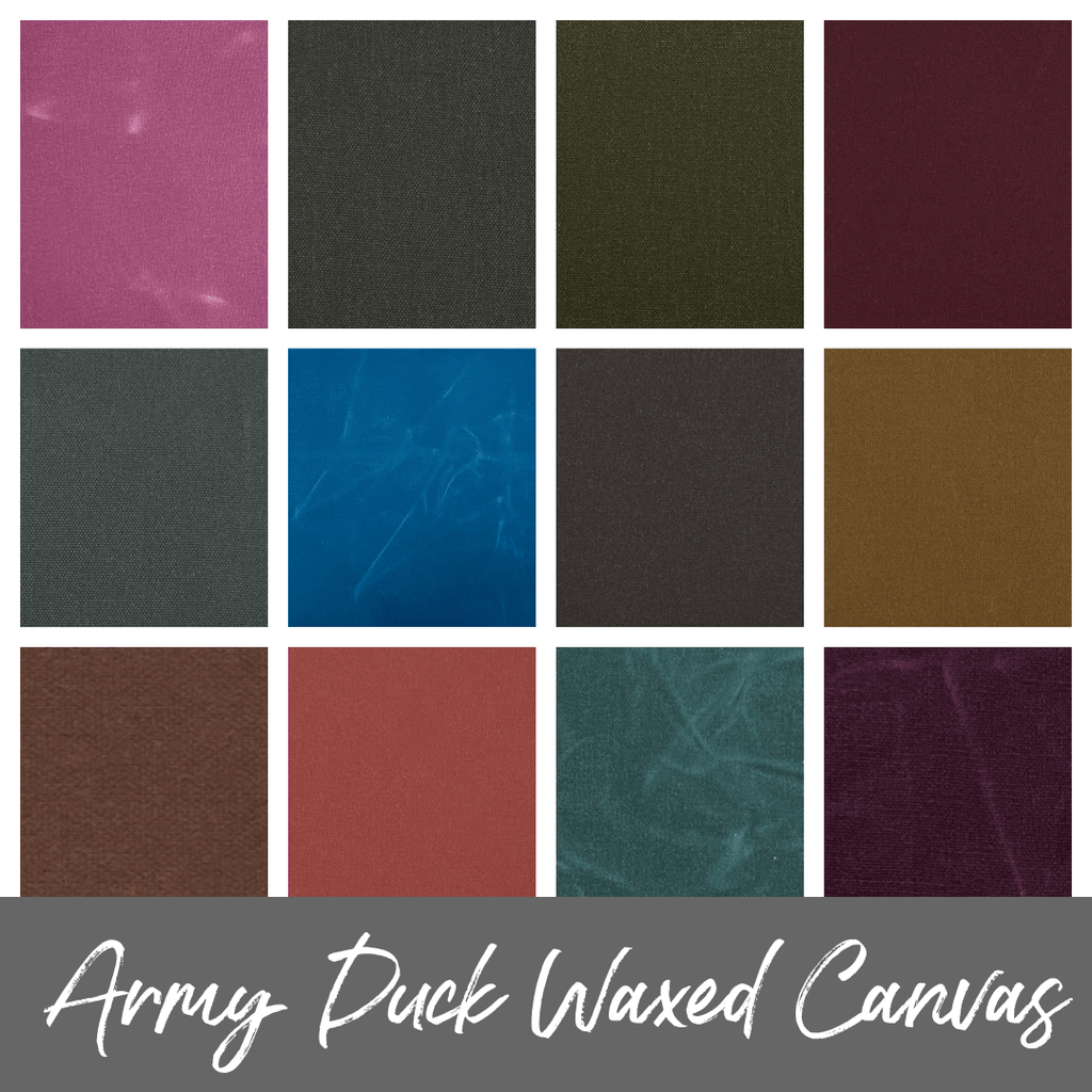 Army Duck Waxed Canvas - 13.5 oz/square yard - TexWax™ Finish ...