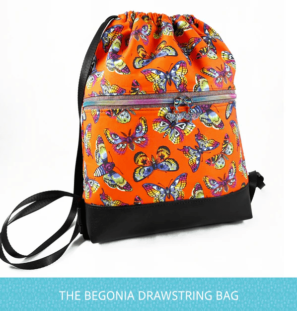 Begonia Backpack by Blue Calla Sewing Patterns (Printed Paper Pattern ...