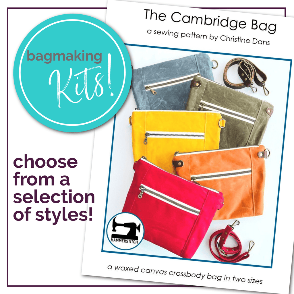 Cambridge Bag - Complete Bag Making Kit - Emmaline Bags Inc.