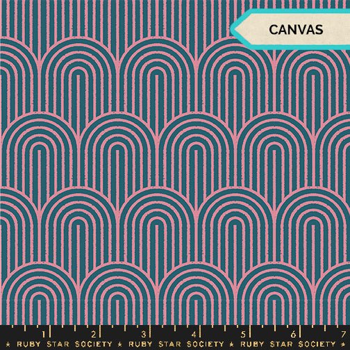 Galaxy Hump Day (Canvas) // Geometry by Ruby Star Society (1/4 yard ...