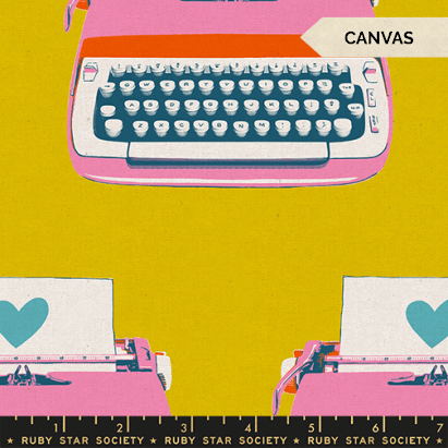 Golden Hour Typewriter (Canvas) // Best Day Ever by Ruby Star Society ...