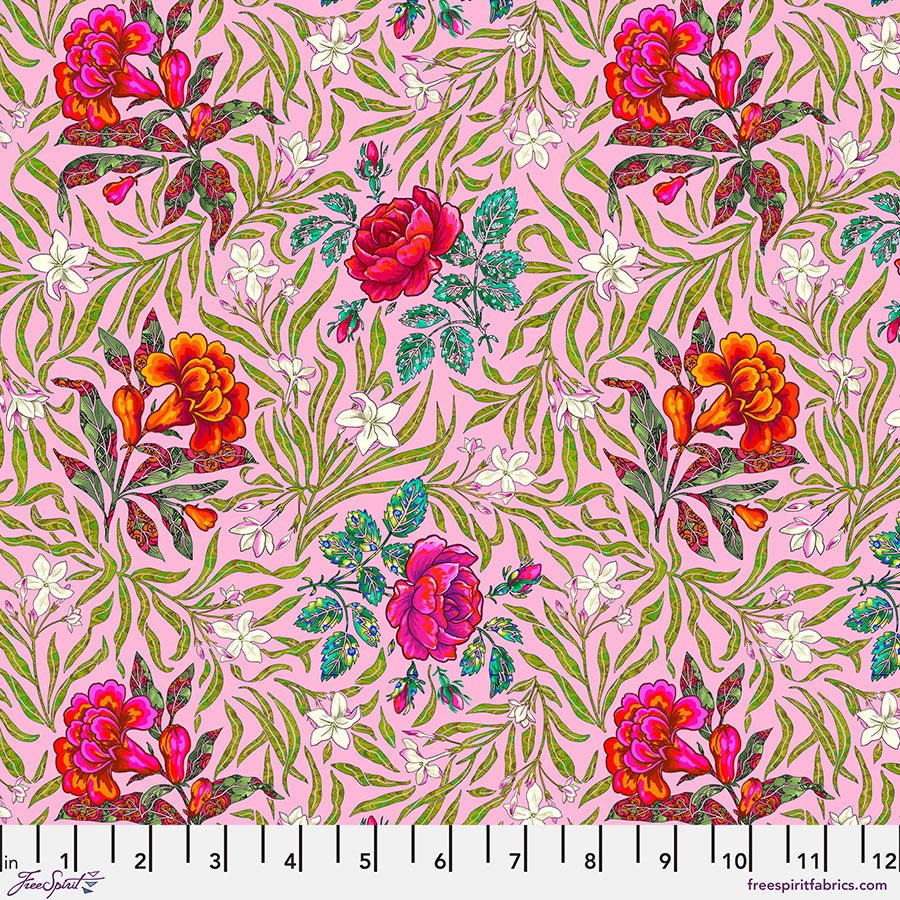 Rose Victorian // Language of Flowers for FreeSpirit (1/4 yard ...