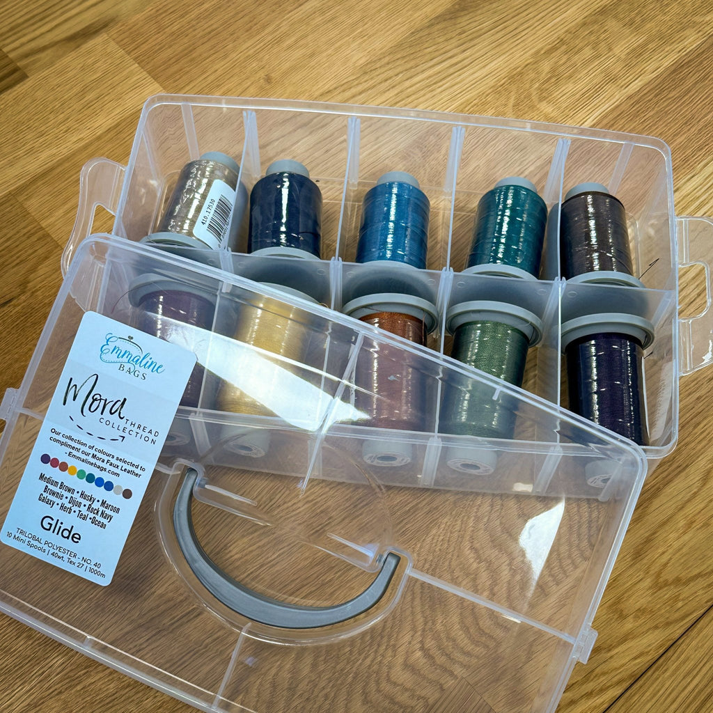 Emmaline & Glide Value Thread Collection #1 - Mora Faux Leather ...