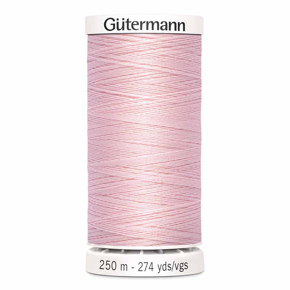 Gutermann Sew-All Polyester Thread (250 m) - Petal Pink - 305 ...