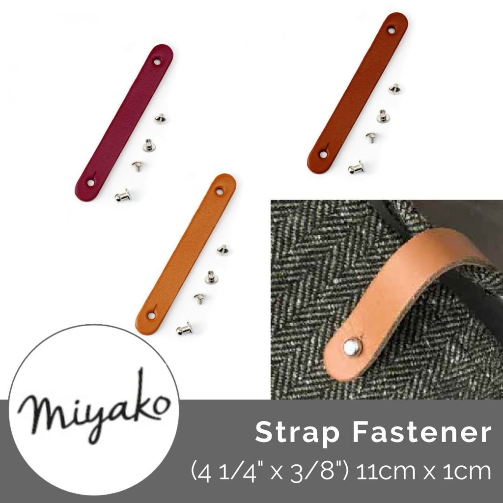 Miyako Strap Fastener or Strap Anchor (2 Pack) - Emmaline Bags Inc.