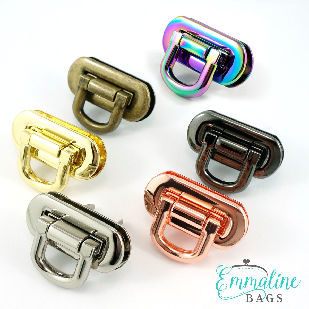 High Quality metal bag hardware for handmade bags at - Emmaline Bags ...