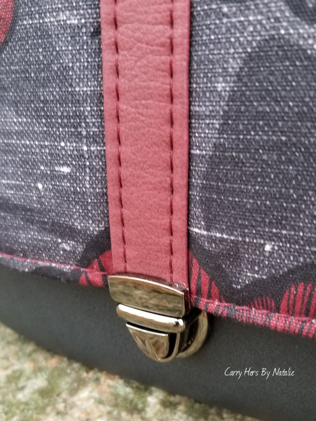 Paper Pattern - The Mountain Saddle Bag - Emmaline Bags Inc.