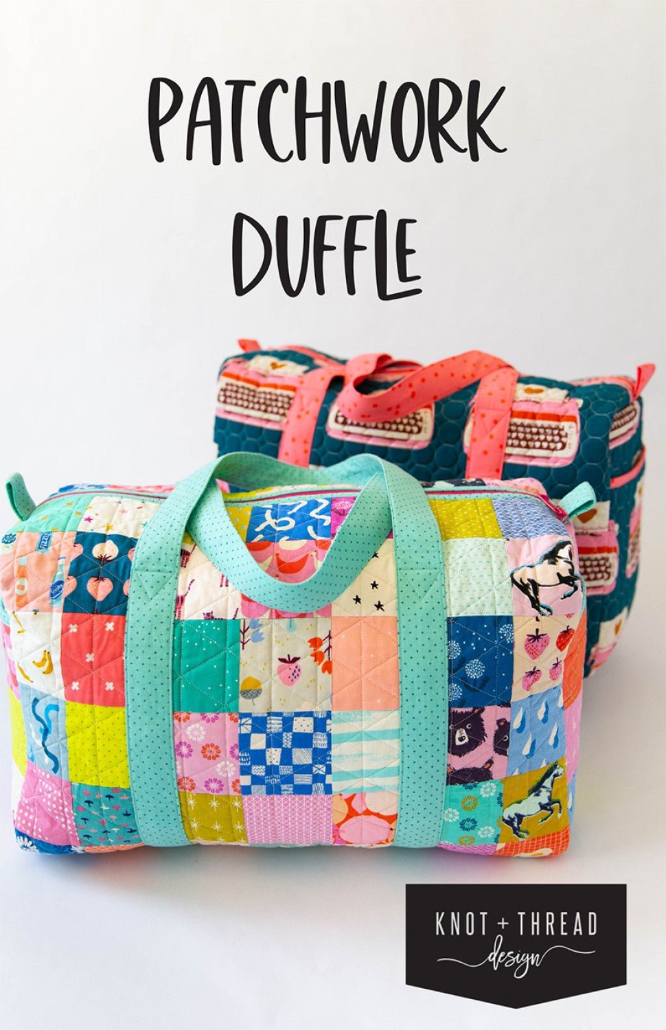 Patchwork Duffle by Knot+Thread Designs (Printed Paper Pattern ...