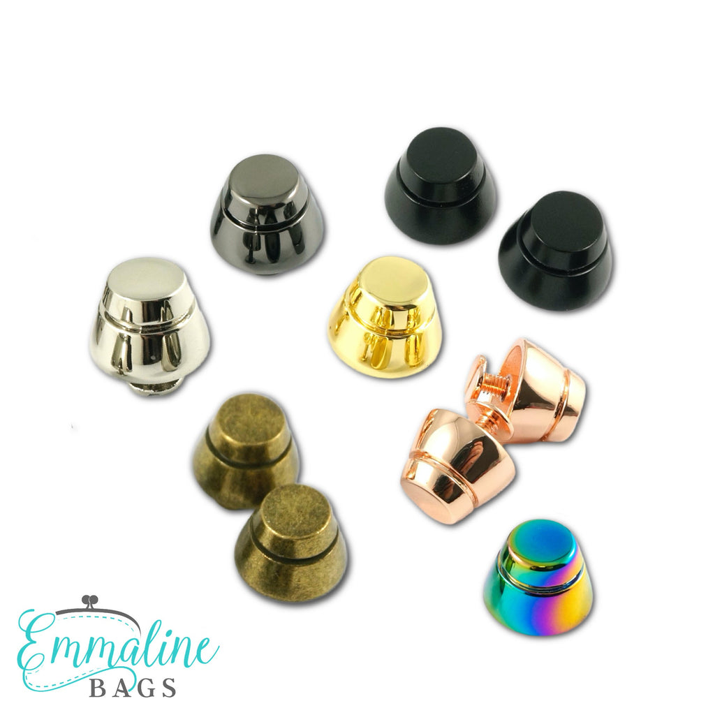 Premium Purse Feet: Size (6 pack) - Emmaline Bags Inc.