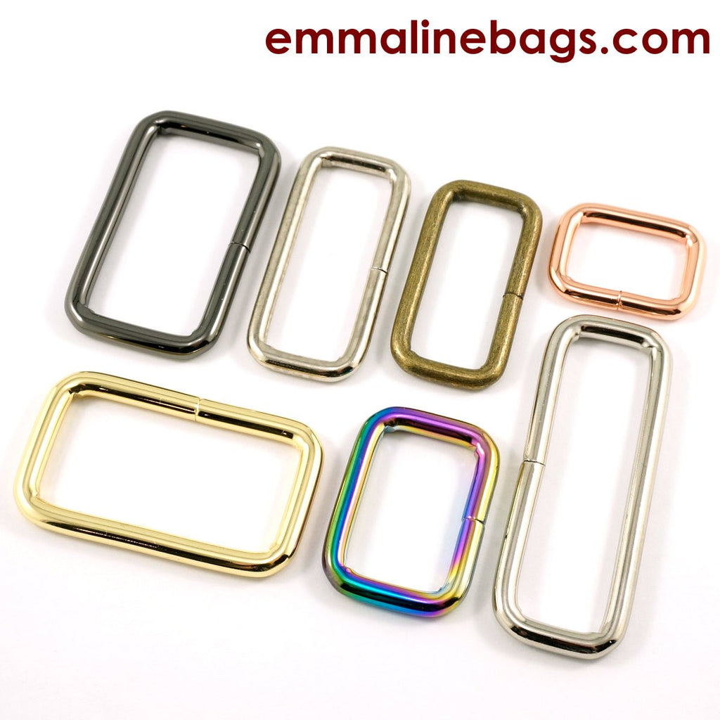 Rectangular Rings: (4 Pack) - Emmaline Bags Inc.