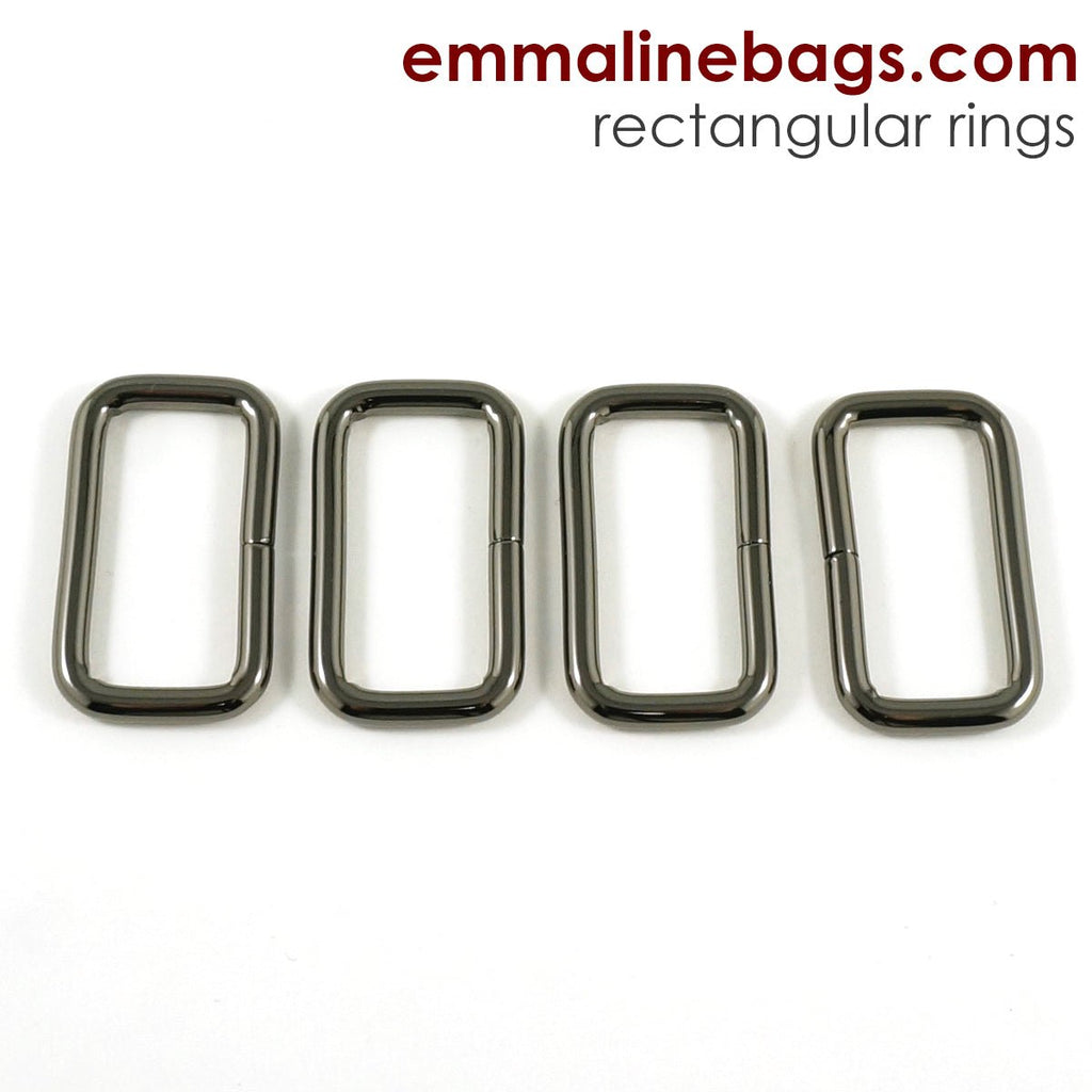 Rectangular Rings: (4 Pack) - Emmaline Bags Inc.