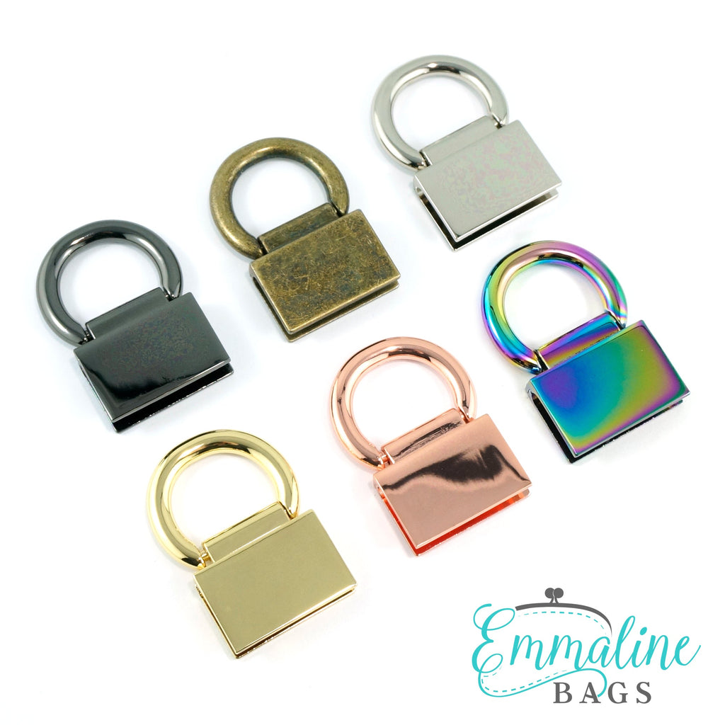 Strap Anchor: "Edge Connectors" (4 Pack) - Emmaline Bags Inc.