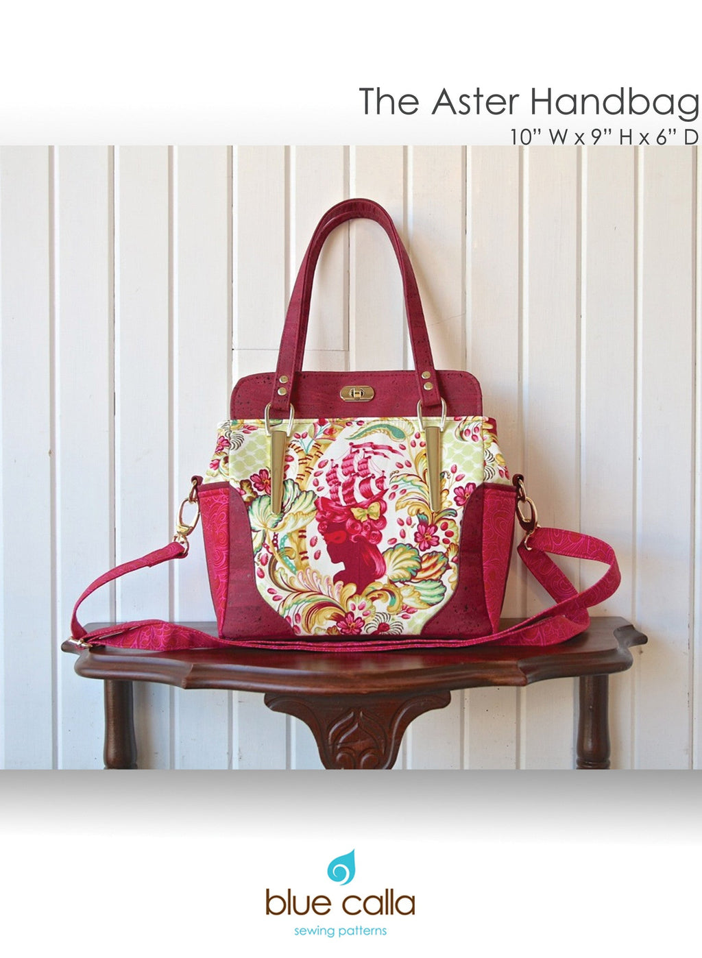 The Aster Handbag by Blue Calla Sewing Patterns (Printed Paper Pattern ...