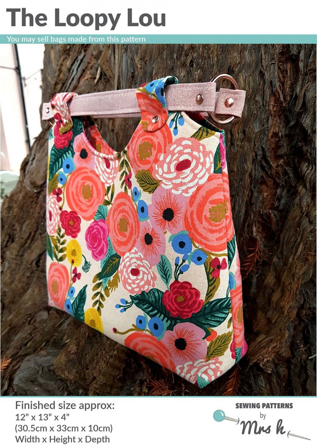 The Loopy Lou Bag by Sewing Patterns by Mrs H (Printed Paper Pattern ...