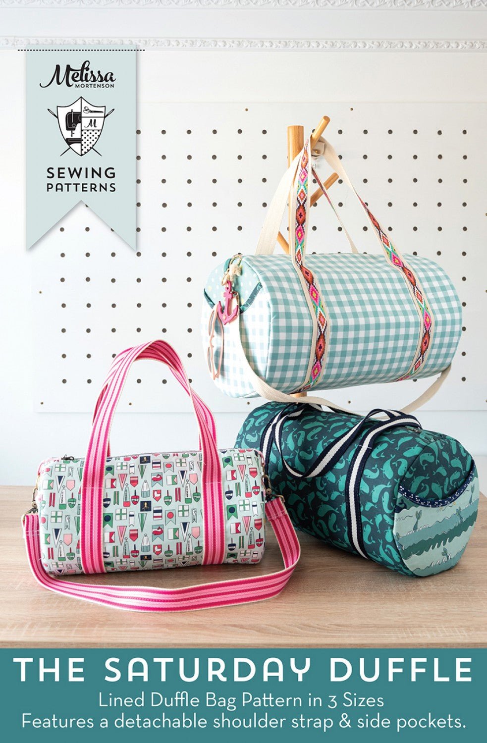 The Saturday Duffle // Melissa Mortenson (Printed Paper Pattern ...