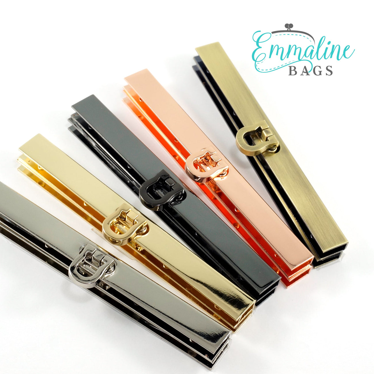 High Quality metal bag hardware for handmade bags at - Emmaline Bags ...