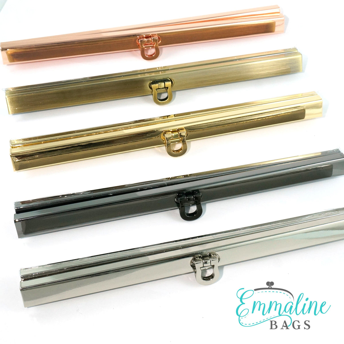 High Quality metal bag hardware for handmade bags at - Emmaline Bags ...